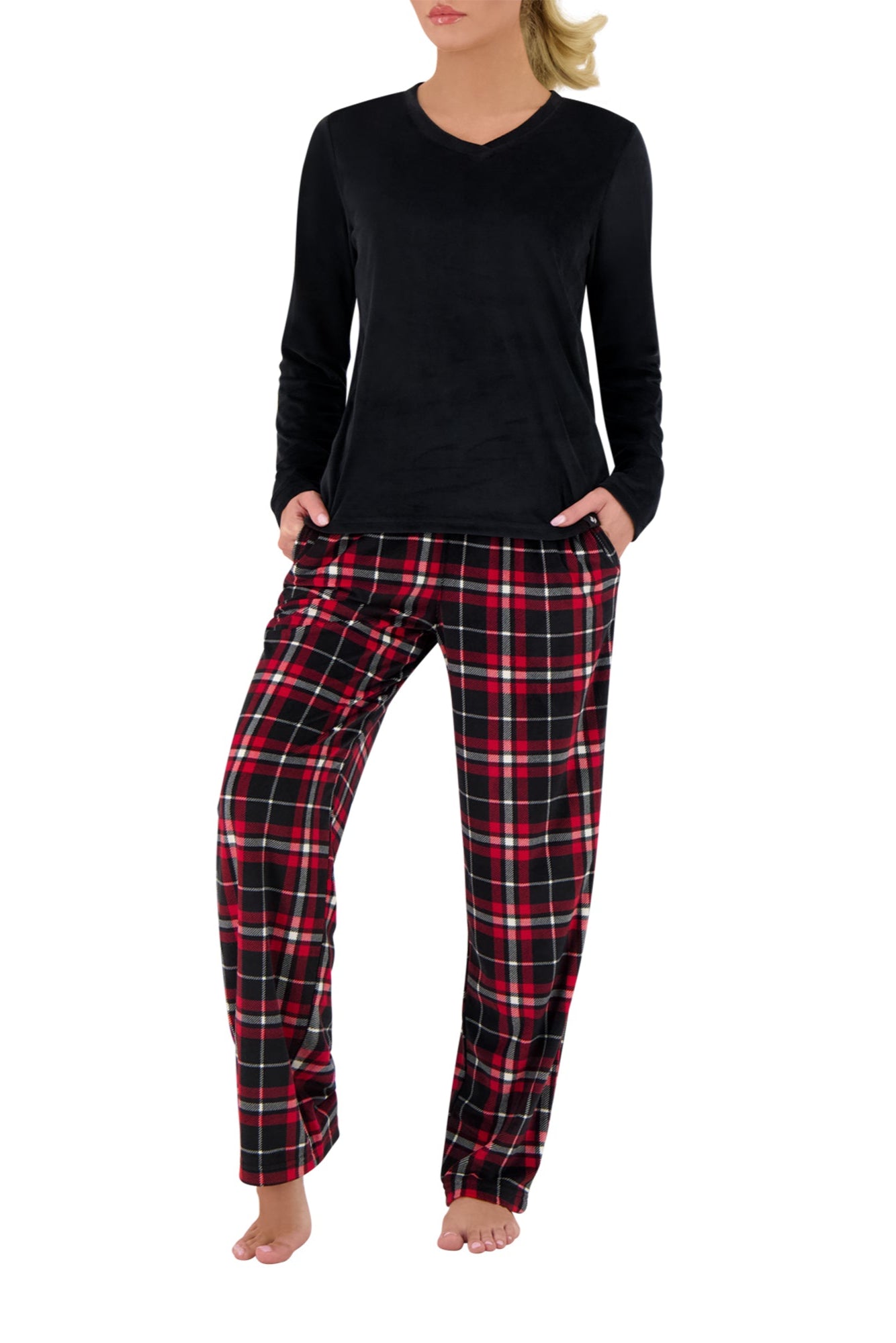Women's Mira Microplush Pajama Set – Heat Holders®