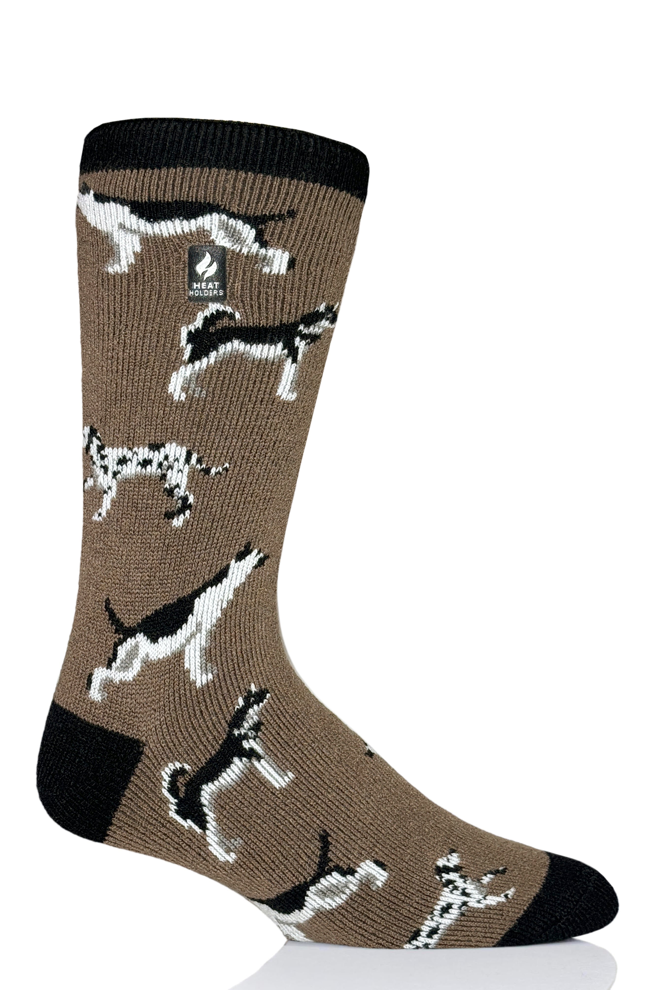 Men's LITE™ John Dogs Novelty Crew Sock – Heat Holders®