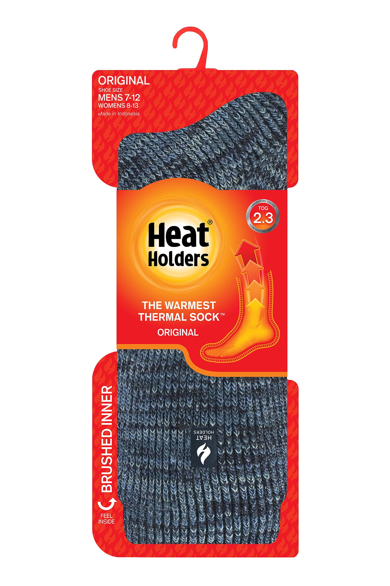Men's ORIGINAL™ Four-Color Twist Crew Socks | Heat Holders®