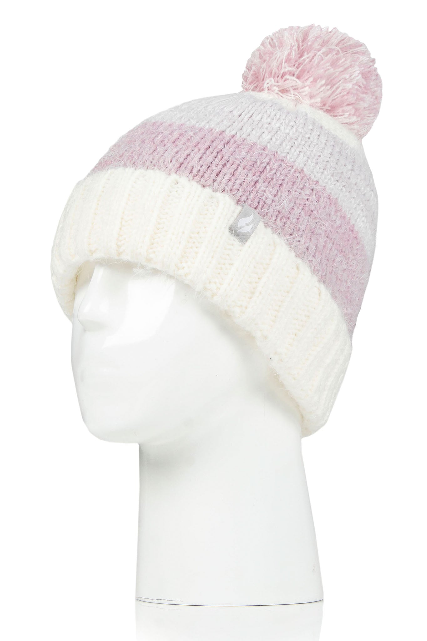 Women's Sloane Feather Knit Roll Up Hat | Heat Holders®